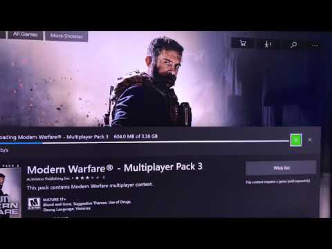 How many GB is the Modern Warfare Multiplayer Pack? — ACHIVX