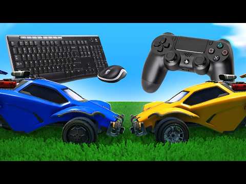 How to Play Rocket League with Keyboard and Controller on PC Split ...