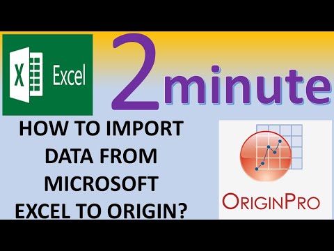How to Put Data into Origin? — ACHIVX