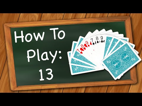 How to Set Up a 13-Card Game? — ACHIVX