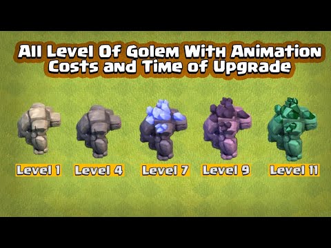 What do Level 9 Golems look like? — ACHIVX