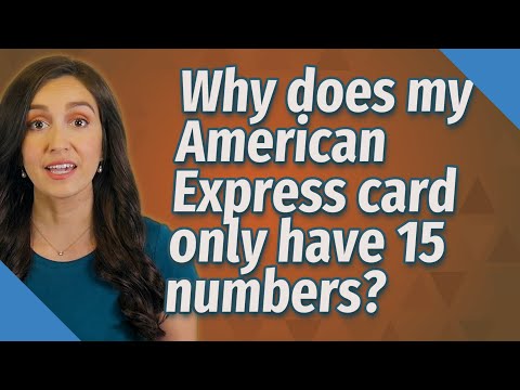 Can a Card Have Only 15 Digits? – ACHIVX