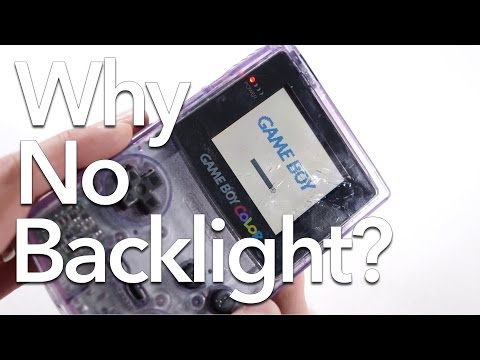 Did the Game Boy Color Have a Backlight? — ACHIVX