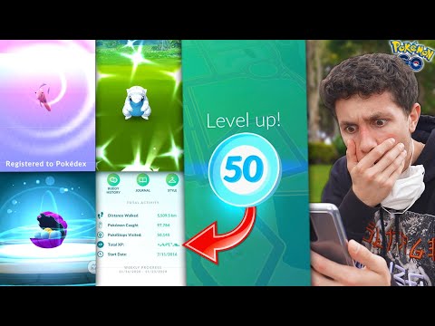 How Much XP Is Needed to Reach Level 50 in Pokémon GO? – ACHIVX