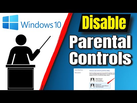 How to Disable Family Settings in Windows 10? — ACHIVX