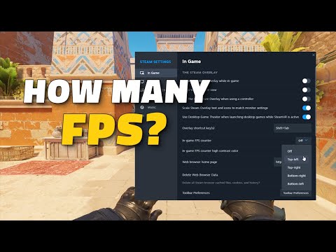 How to Enable the FPS Counter in CS? — ACHIVX