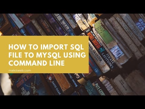 How to Import a File in the Command Line? — ACHIVX