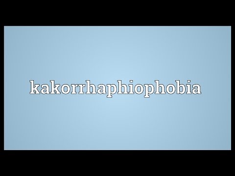 What is Kakorrhaphiophobia? – ACHIVX
