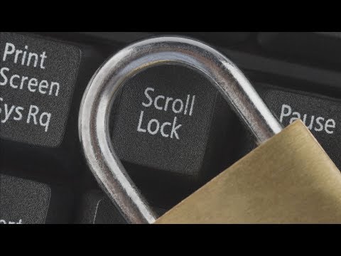 Where is the Scroll Lock key on the keyboard? – ACHIVX