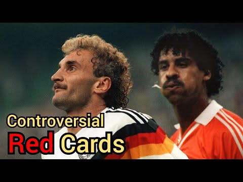 Who Has the Most Red Cards in World Cup History? — ACHIVX