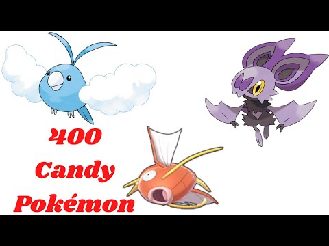 Why are Some Pokémon Candies 400? — ACHIVX