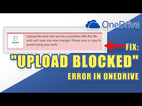 Why is OneDrive Blocked? — ACHIVX