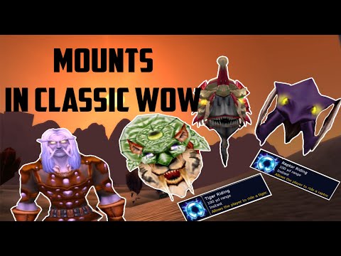 How Much Does a Level 60 Mount Cost in WoW Classic? – ACHIVX