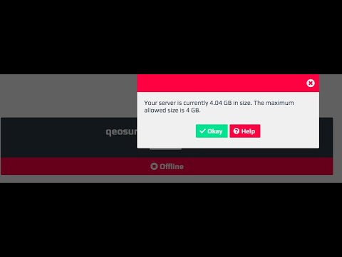 How much GB does a free Aternos server use? – ACHIVX