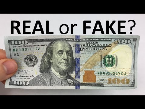 How to Identify a Real $100 Bill? — ACHIVX