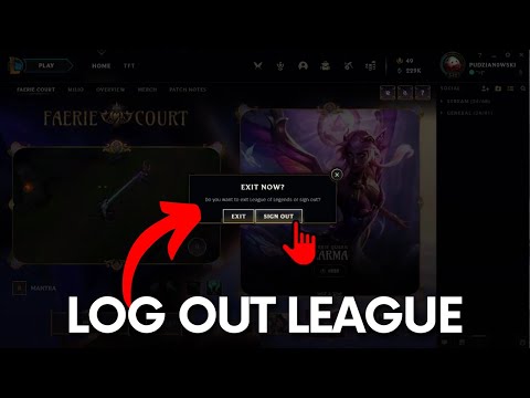 How to Log Out of a LoL Account? – ACHIVX