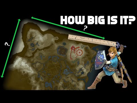 How Big Is the BotW Map in Real Life? — ACHIVX