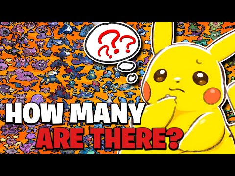 How Many Pokémon Exist in Total? – ACHIVX
