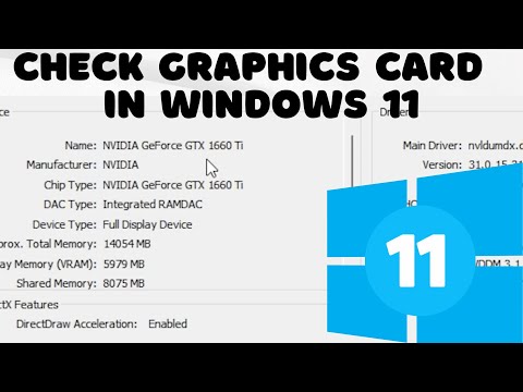 How to Find Out Which Graphics Processor is Used in Windows 11? — ACHIVX