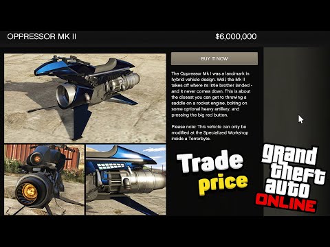 How to Unlock the Trade Price for Oppressor MK 2? – ACHIVX
