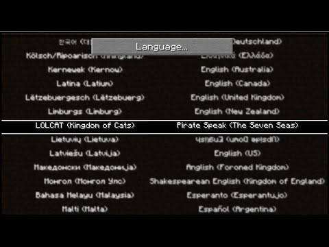 What Language is Spoken in Minecraft? – ACHIVX