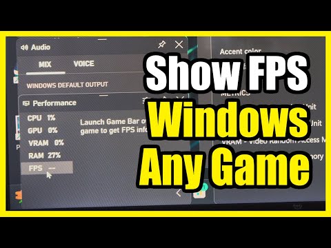 How to Show FPS in Windows 11? — ACHIVX